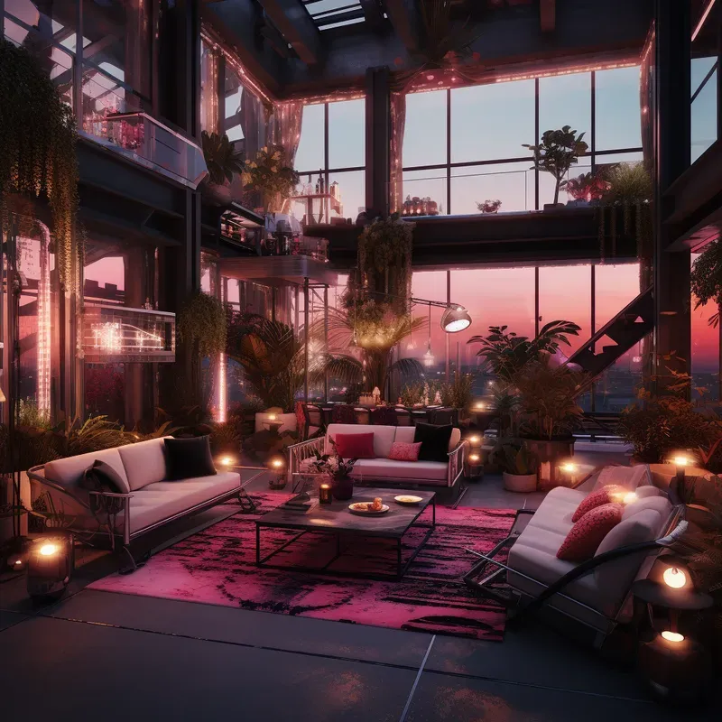 Diesel Punk Architecture Interiors Midjourney Prompt | PromptBase