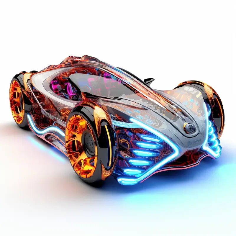 3D Cybernetic Metal Liquid Vehicles Midjourney Prompt | PromptBase