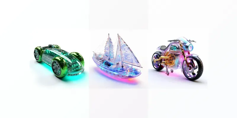 3D Cybernetic Metal Liquid Vehicles Midjourney Prompt | PromptBase