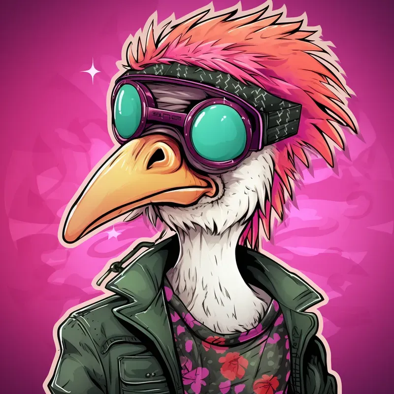 Funcky Punk Picture Profile NFT Avatars Midjourney Prompt | PromptBase