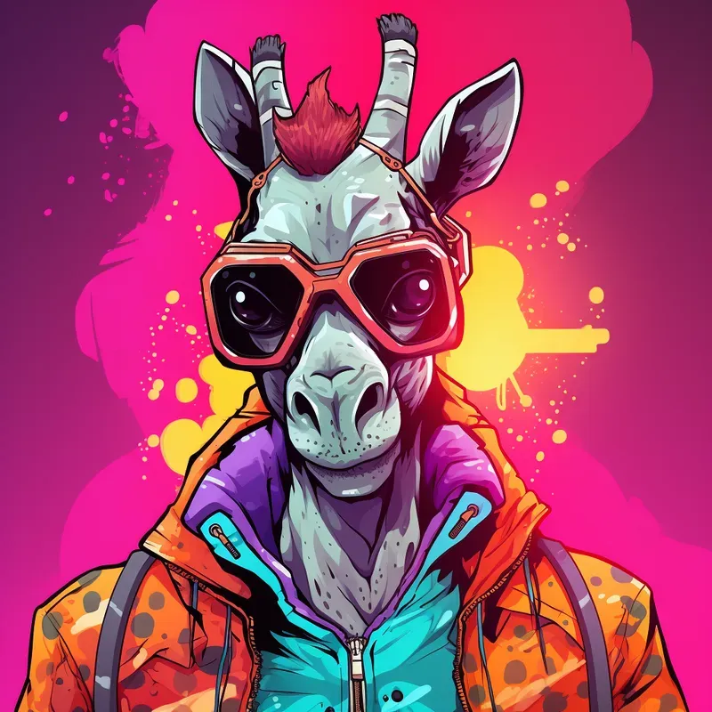 Funcky Punk Picture Profile NFT Avatars Midjourney Prompt | PromptBase