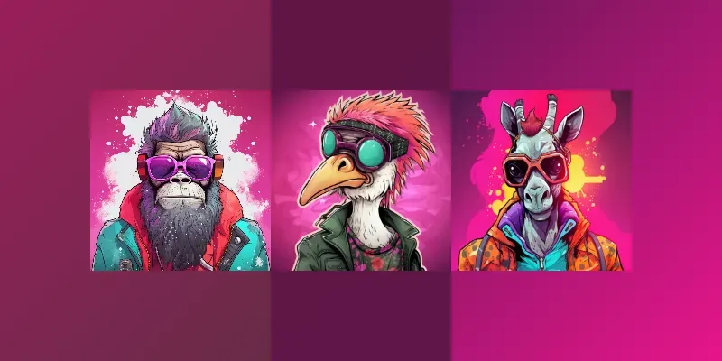 Funcky Punk Picture Profile NFT Avatars Midjourney Prompt | PromptBase
