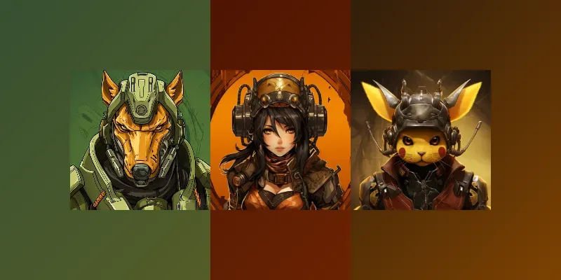 Dieselpunk Robotic Pfp Avatar Pictures Midjourney Prompt | PromptBase