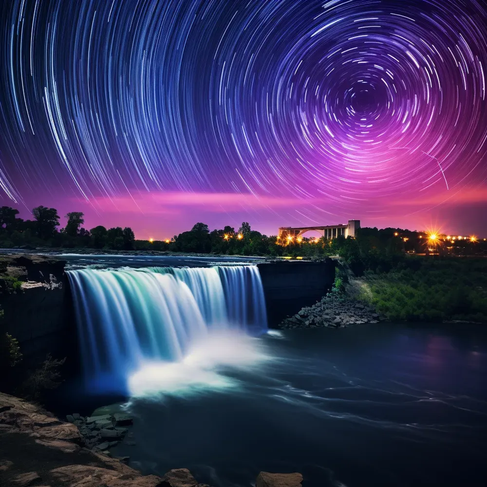 Landmark Long Exposure Photography Art Midjourney Prompt | PromptBase
