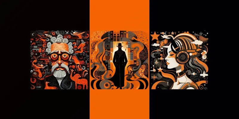 Escher And Miro Silly Fusion Art Midjourney Prompt | PromptBase