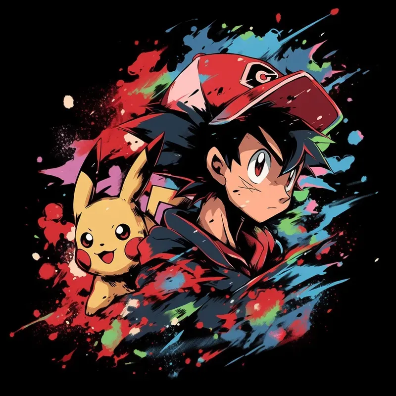 Superb Anime Character Tshirt Designs Midjourney Prompt | PromptBase