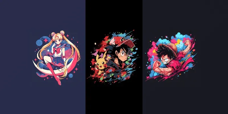 Superb Anime Character Tshirt Designs Midjourney Prompt | PromptBase Superb Anime Character Tshirt Designs Midjourney Prompt | PromptBase