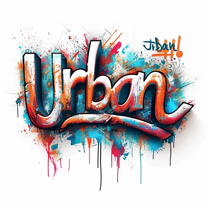 Oil Crazy Graffiti Style Custom Texts Midjourney Prompt | PromptBase