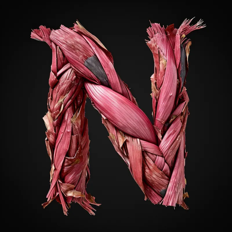 Real Muscle Fiber Fonts Midjourney Prompt | PromptBase