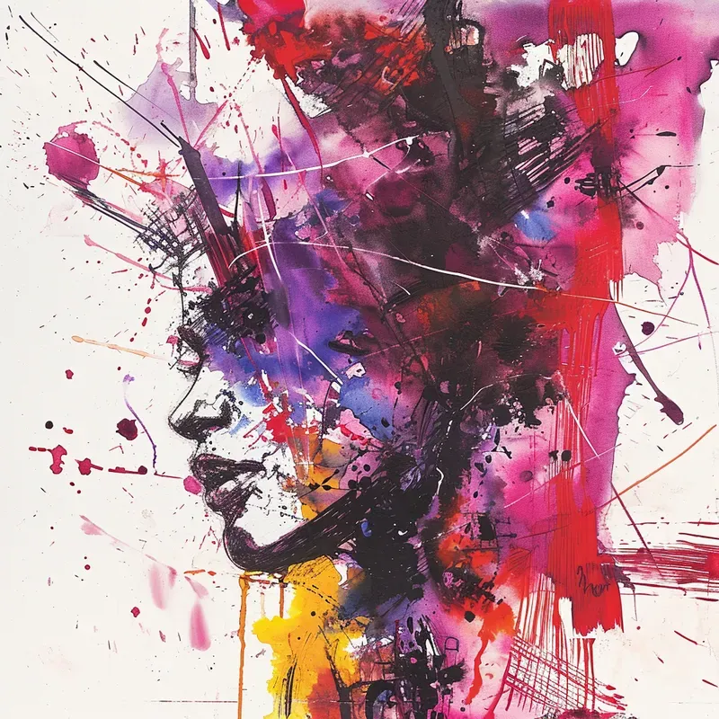 Basquiats And Wool Ecentric Fusion Art Midjourney Prompt | PromptBase