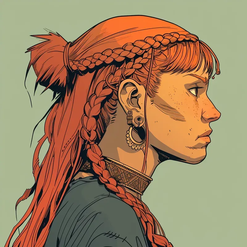 Neanderthal Ancient Anime Pfp Images Midjourney Prompt | PromptBase