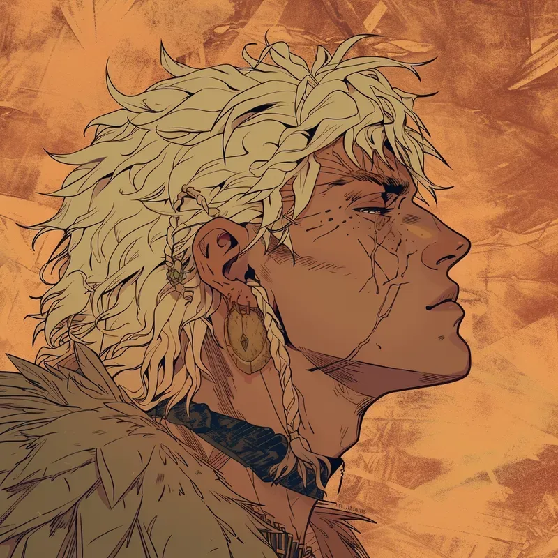 Neanderthal Ancient Anime Pfp Images Midjourney Prompt | PromptBase