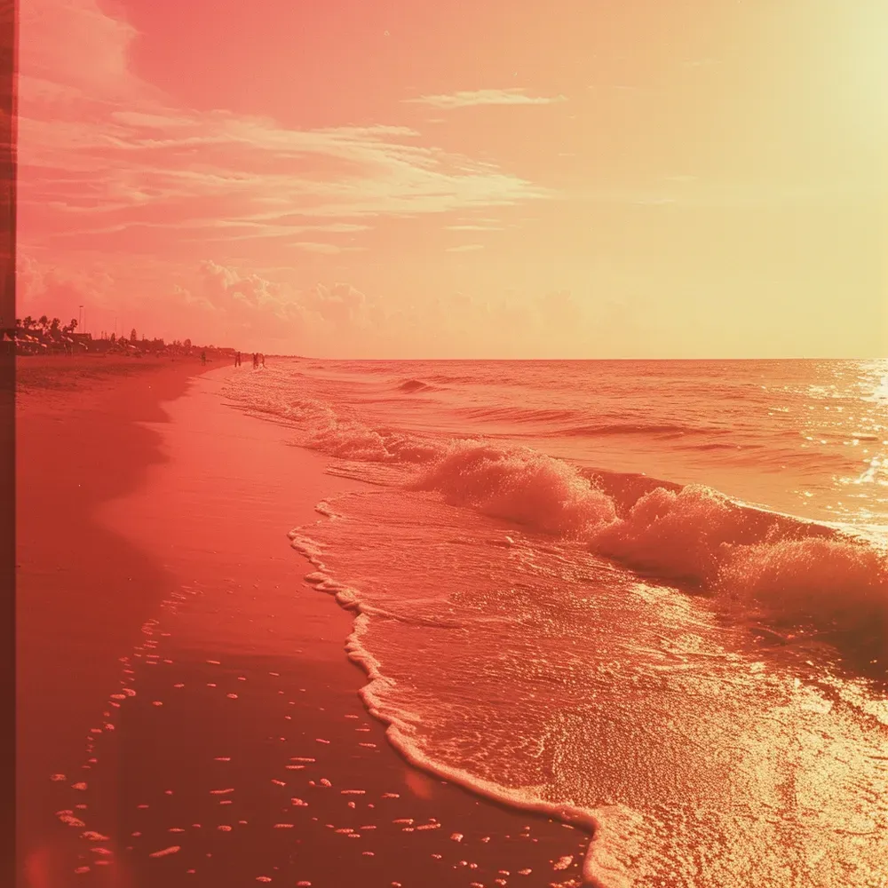 Red Scale Lomography Photography Art Midjourney Prompt | PromptBase