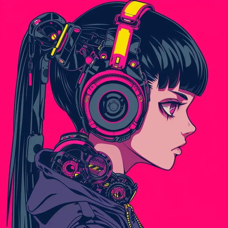 Diesel Punk Anime Character Pfps NFT Midjourney Prompt | PromptBase