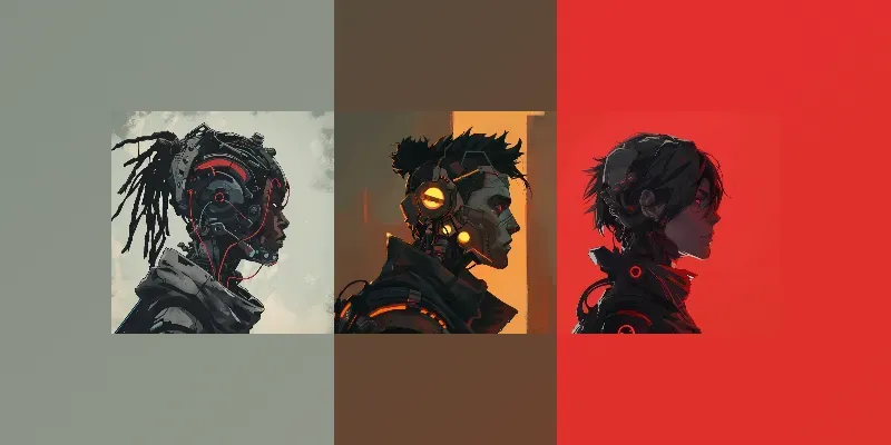 Apocalyptic Cyborg NFT Pfp Characters Midjourney Prompt | PromptBase