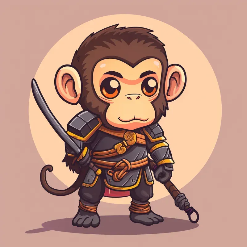 Cute Animal Warriors NFT Pfp Characters Midjourney Prompt | PromptBase