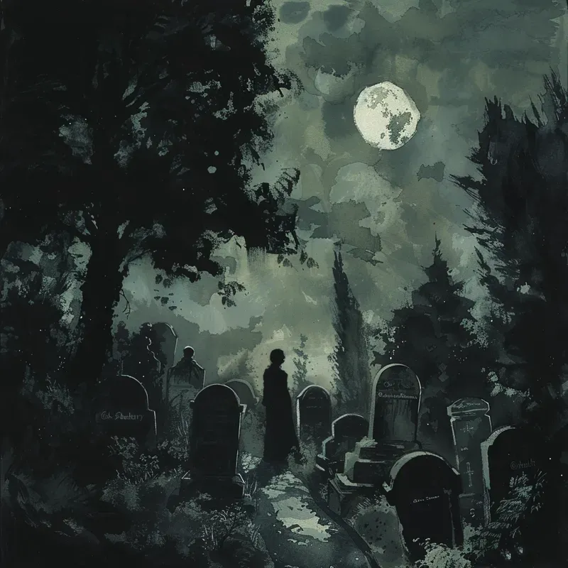 Beauty Gothic Magic Shadows And Lore Midjourney Prompt | PromptBase