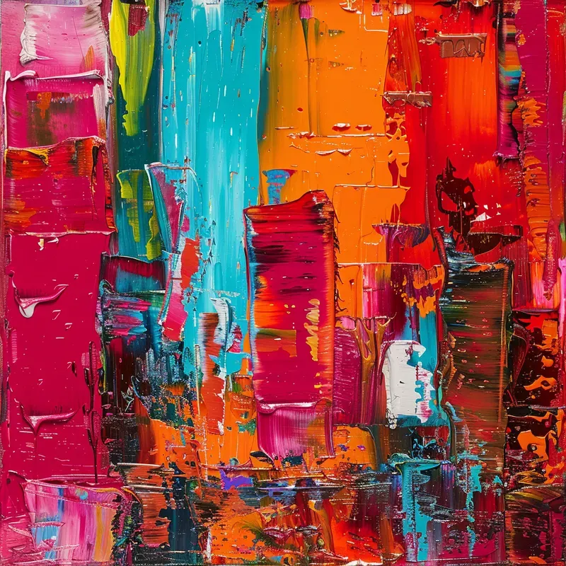 Charles Urban Pulses Abstract Vibrances Midjourney Prompt | PromptBase