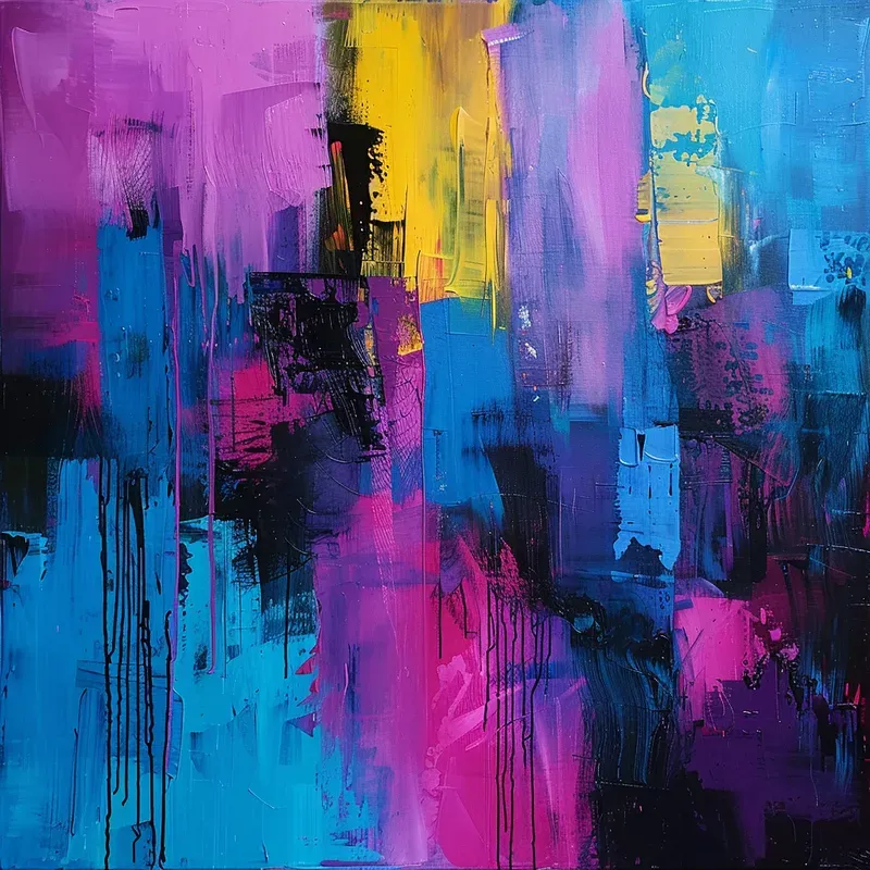 Charles Urban Pulses Abstract Vibrances Midjourney Prompt | PromptBase