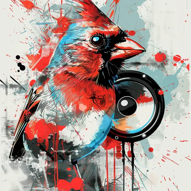 Pollock Abstract Unity Music Album Art Midjourney Prompt | PromptBase