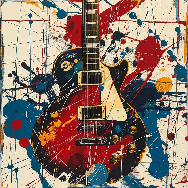 Pollock Abstract Unity Music Album Art Midjourney Prompt | PromptBase