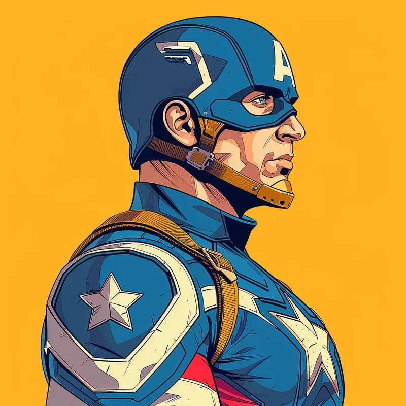 American Superhero Anime Picture Profiles Midjourney Prompt | PromptBase