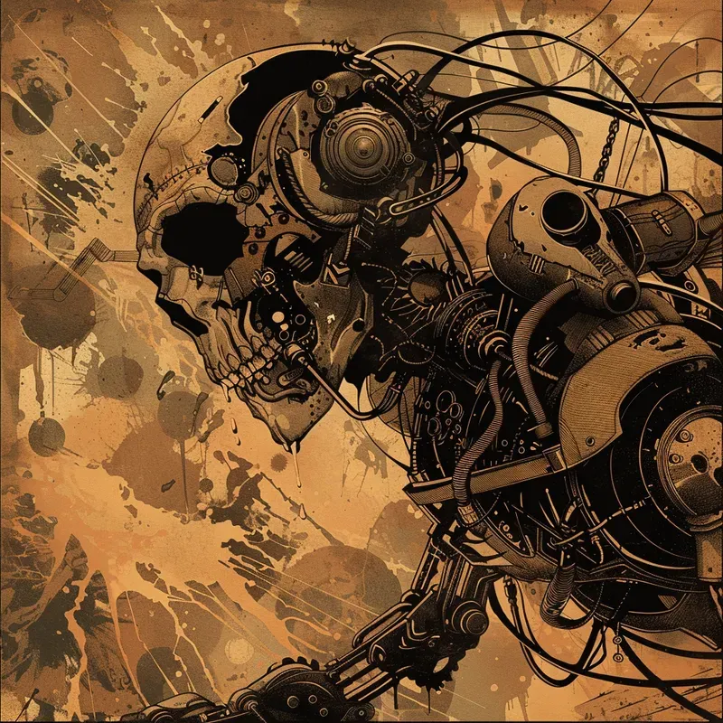 Steampunk Apocalypse Zombies Reimagined Midjourney Prompt | PromptBase