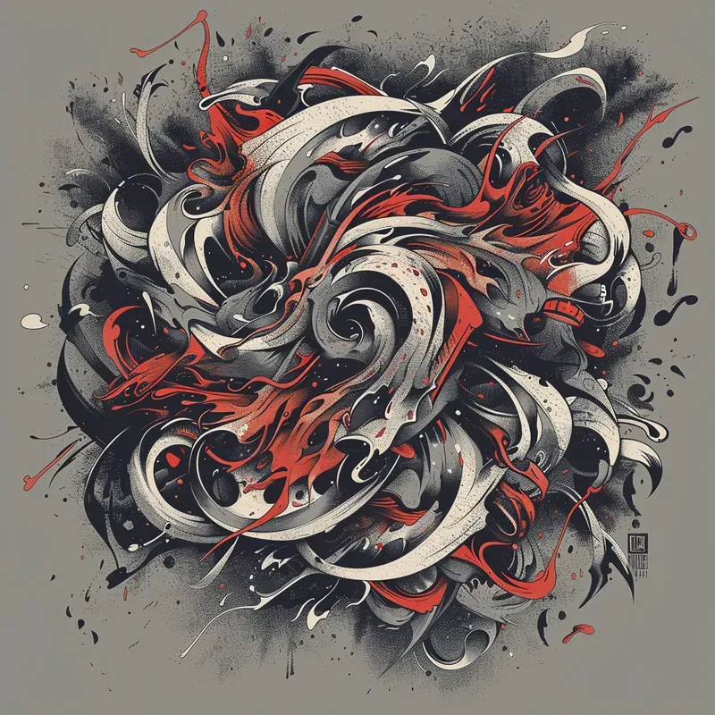 Tshirt Skull Art Thrash Vortex Designs Midjourney Prompt | PromptBase