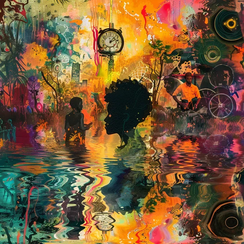 Dali Monet Punk Surreal Harmonies Midjourney Prompt | PromptBase