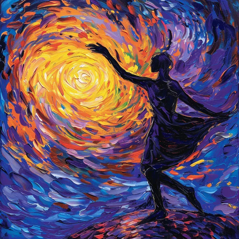 Van Gogh Emotions In Swirling Colors Midjourney Prompt | PromptBase