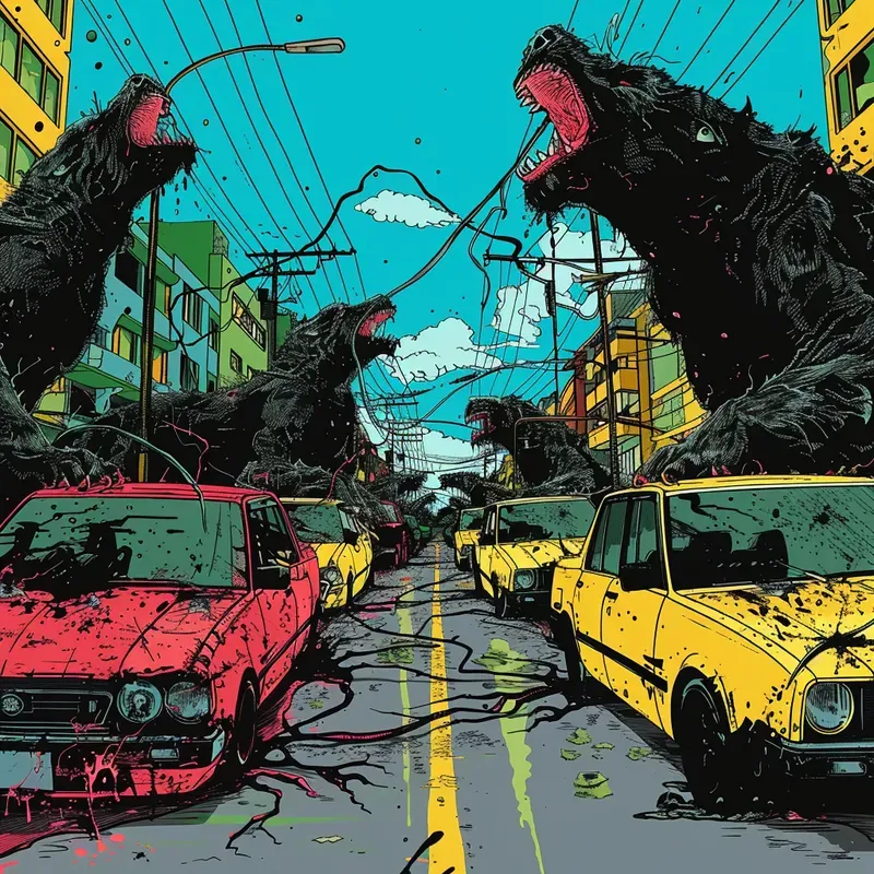 Fyhr Narra Fusion Cosmic Playgrounds Midjourney Prompt | PromptBase