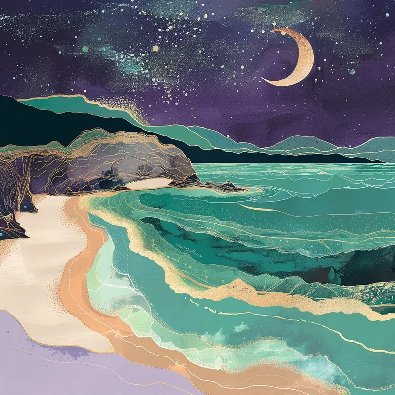 Fiona Li Nocturne Elegance After Dusks Midjourney Prompt | PromptBase