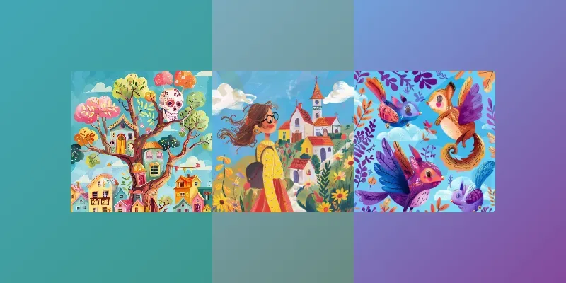 Flux And Mirth Children Books Art Midjourney Prompt | PromptBase