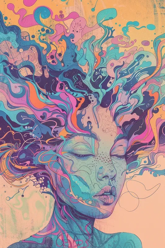 Modern Cool Anime Bioorganic Pfp Art Midjourney Prompt | PromptBase