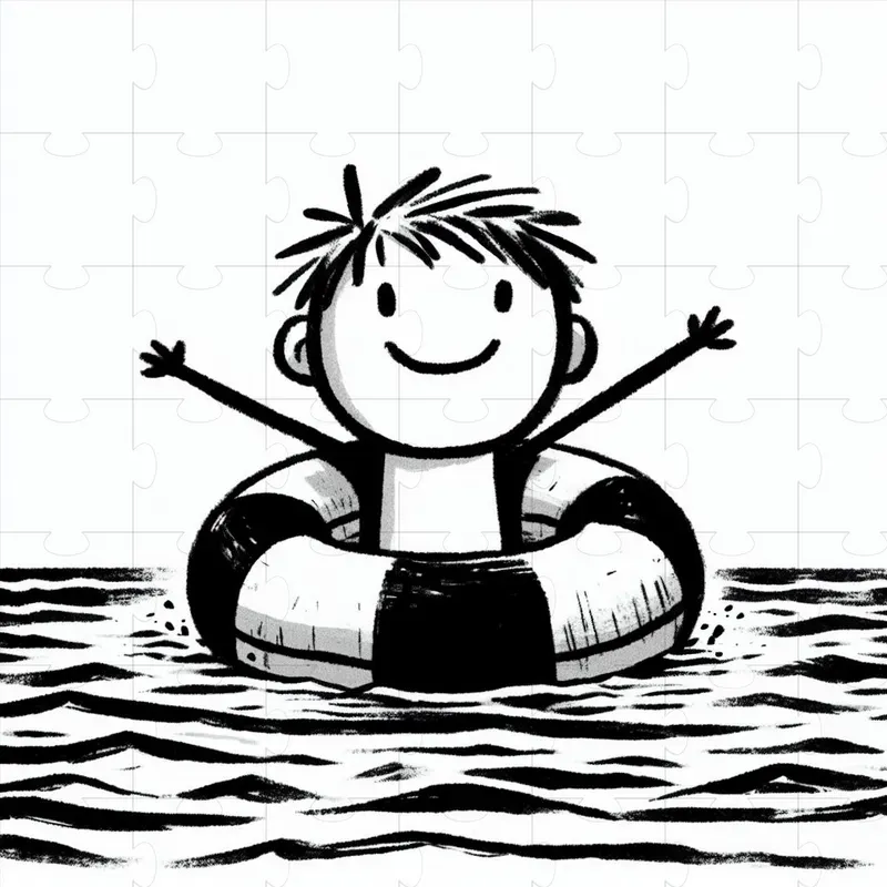 Children Cute Stick Figures DALL·E Prompt | PromptBase