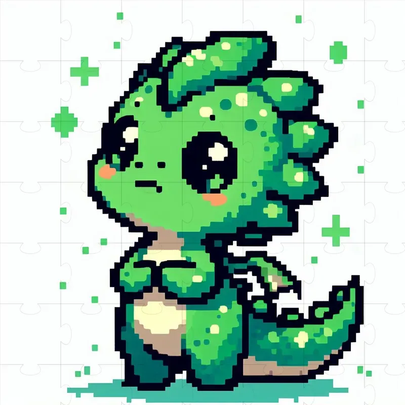 Cute Pixel Art Creatures DALL·E Prompt | PromptBase