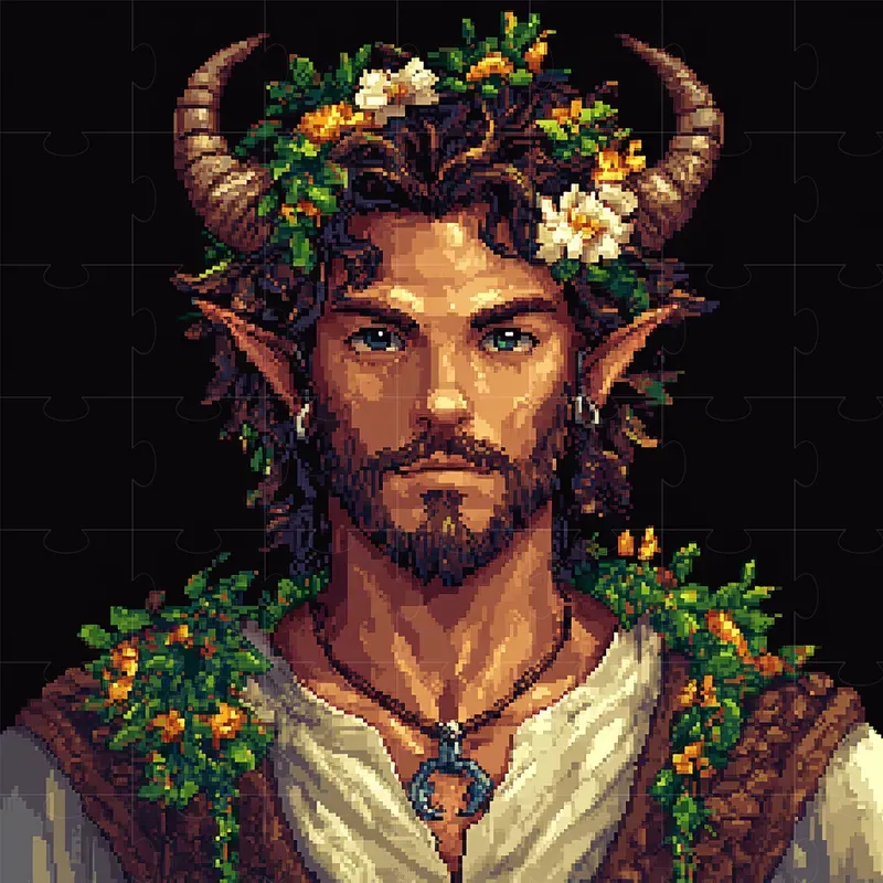 Pixel Art Fantasy Portraits Midjourney Prompt | PromptBase