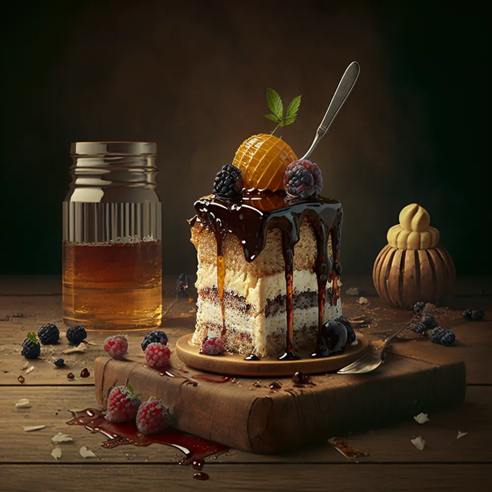 Cinematic Food Photography - Any Angles Midjourney Prompt | PromptBase