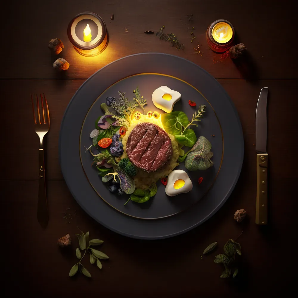 Cinematic Food Photography - Any Angles Midjourney Prompt | PromptBase