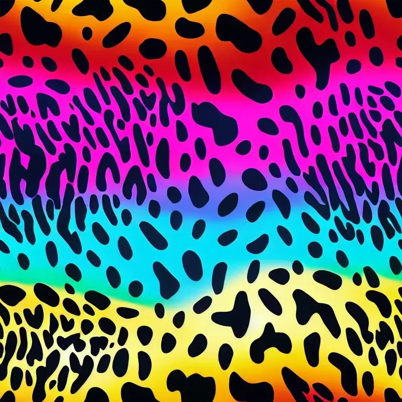 Rainbow Animal Print Seamless Patterns Midjourney Prompt | PromptBase