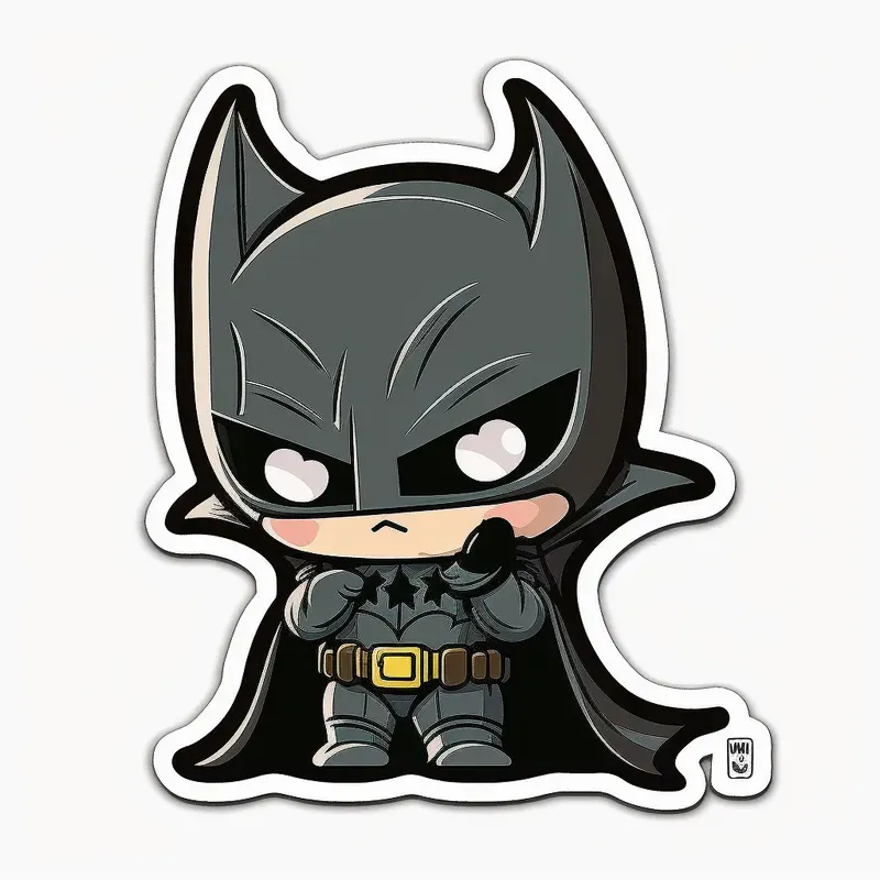 Cute Superhero Stickers Midjourney Prompt | PromptBase