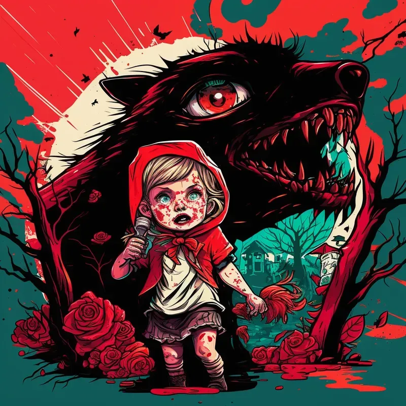 Weirdcore Graphic Novel Illustrations Midjourney Prompt | PromptBase