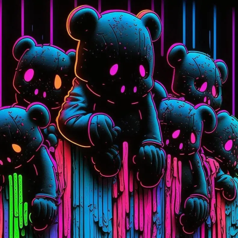 Dark Synth Wallpaper Artworks Midjourney Prompt | PromptBase