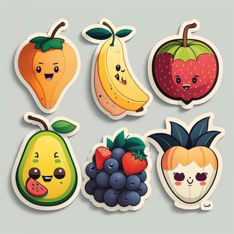 Cartoon Sticker Pack Clipart Midjourney Prompt | PromptBase