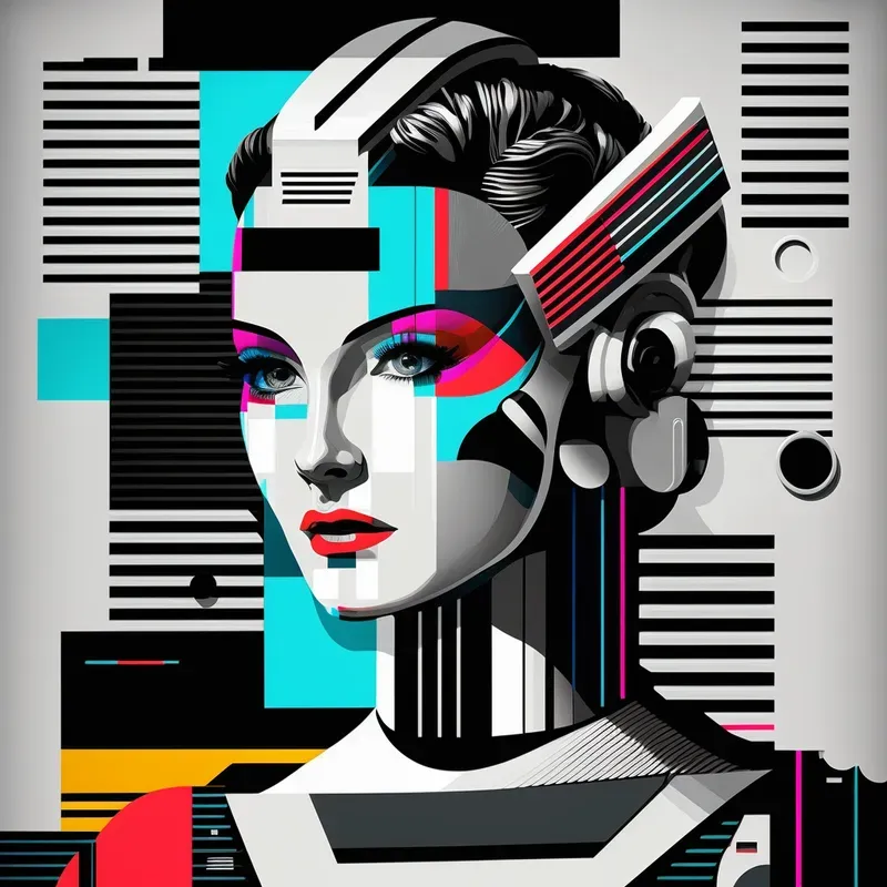 80s New Wave Character Portraits Midjourney Prompt | PromptBase