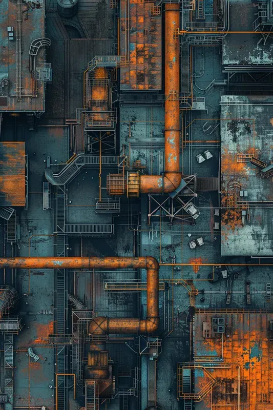 Realistic Top Down RPG Maps Midjourney Prompt | PromptBase