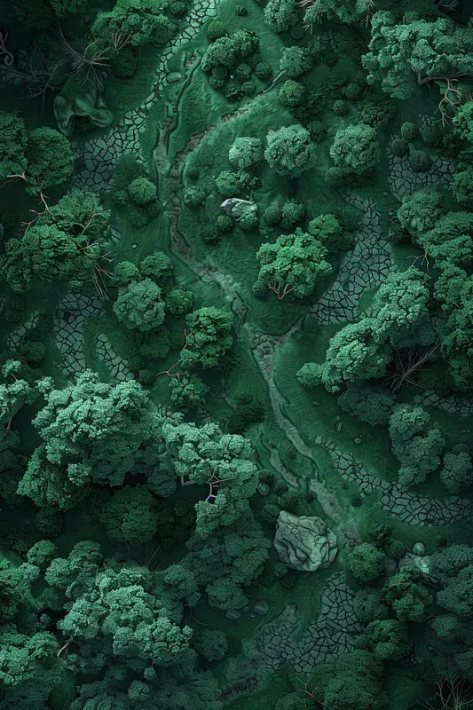 Realistic Top Down RPG Maps Midjourney Prompt | PromptBase