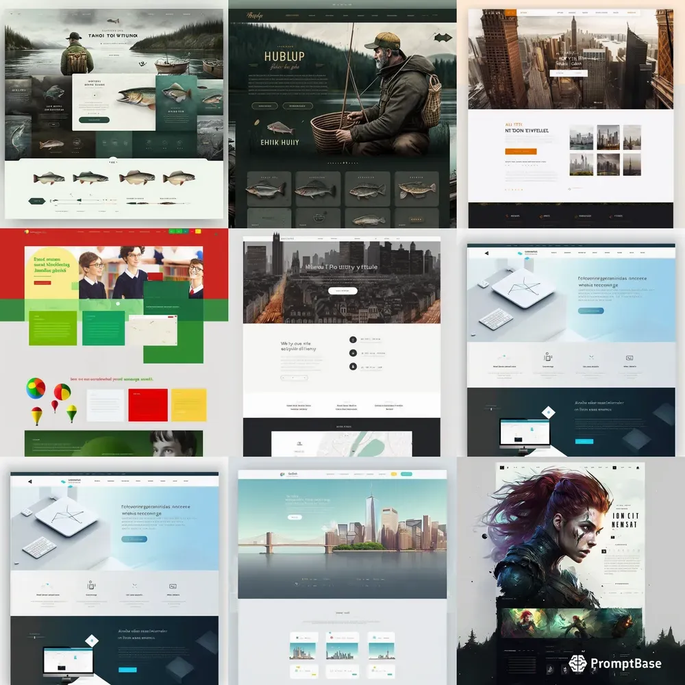 High Quality Website Mockups Midjourney Prompt | PromptBase High Quality Website Mockups Midjourney Prompt | PromptBase
