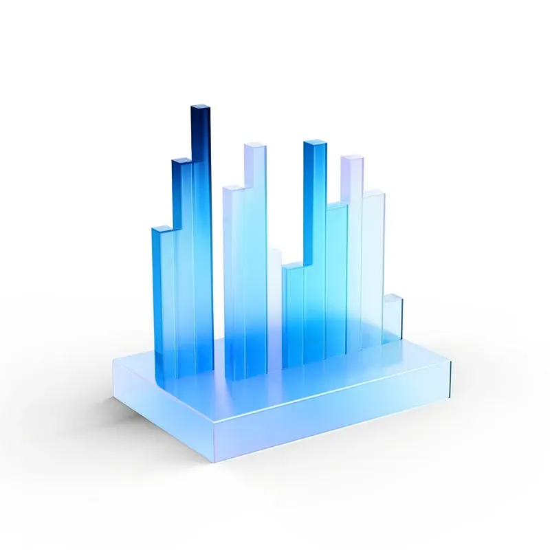 3D Semitransparent Stylish Icons Midjourney Prompt | PromptBase