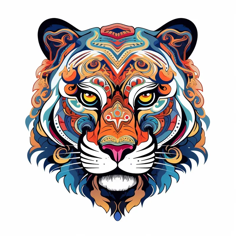 Cool Stylish Logos With Animals Midjourney Prompt | PromptBase